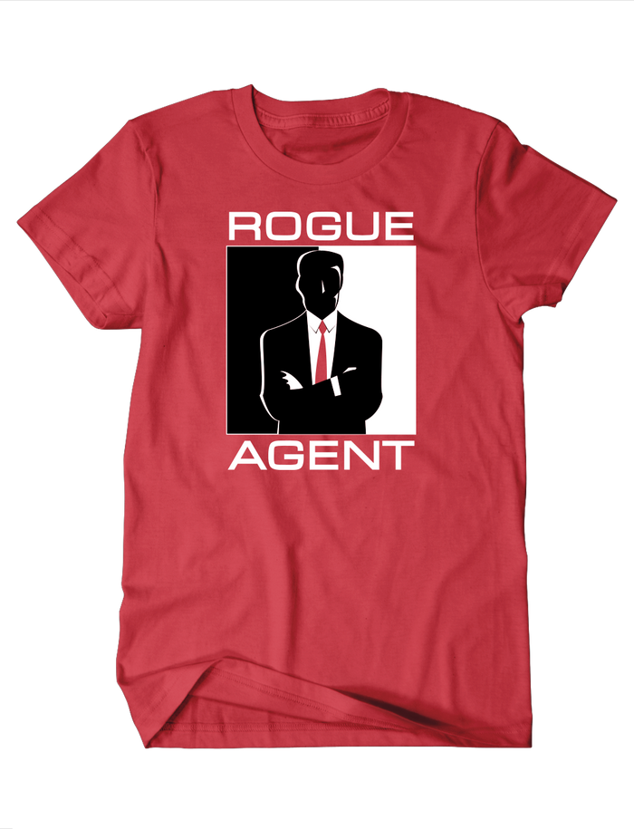 Men's Rogue Agent Tee: Red (Sale)